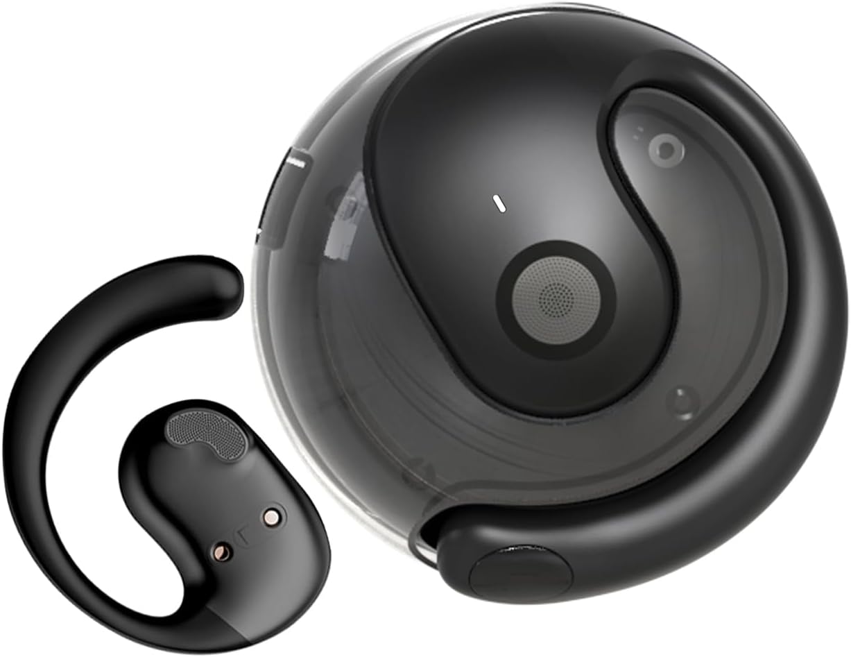 Amazon.com: Open Ear Headphones Wireless Bluetooth 5.4, OWS Hanging ...