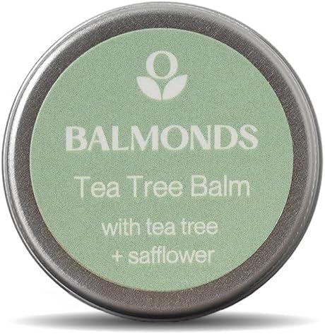 Balmonds Tea Tree Balm 15ml for Natural Healing - Skin Healing for Cold ...