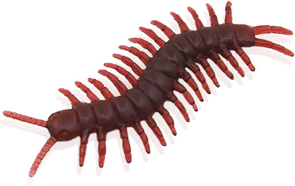 Amazon.com: Sujosa 20pcs Fake Scolopendra Centipede Plastic Fake Bugs ...