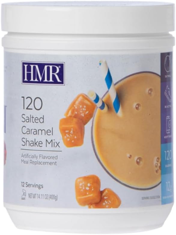 Amazon.com: HMR 120 Shake Meal Replacement Powder | Salted Caramel ...