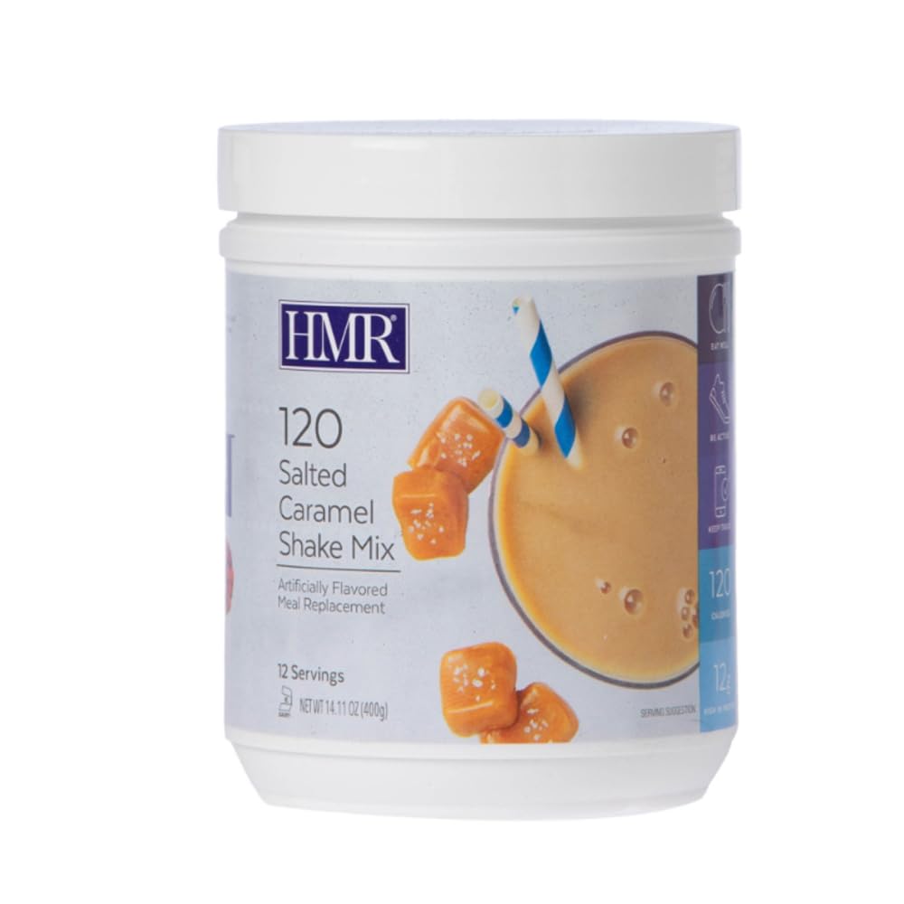 Amazon.com: HMR 120 Shake Meal Replacement Powder | Salted Caramel ...