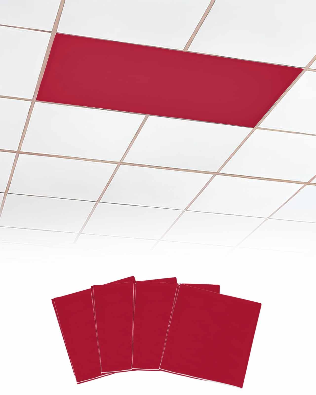 Fluorescent Light Covers for Ceiling Lights Red Magnetic Light Filters ...