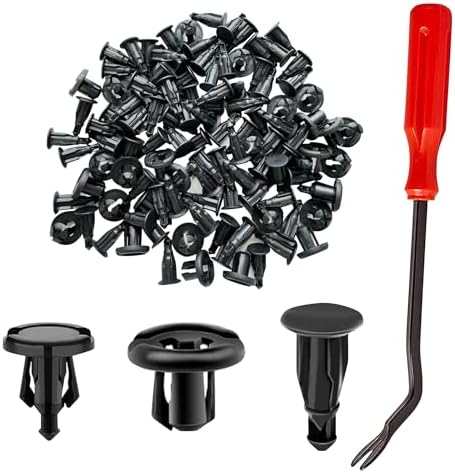 Amazon.com: 20Pcs Front Bumper Push-Rod Clips, 10mm Fender Liner Clips ...