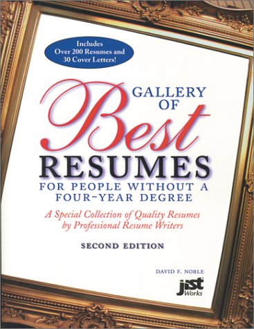 Gallery of Best Resumes for People Without a Four-Year Degree: A ...