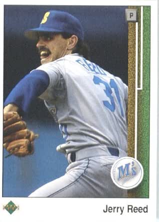 Amazon.com: 1989 Upper Deck Baseball Card #529 Jerry Reed : Everything Else