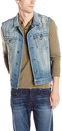True Religion Men's Jimmy Vest, Slow Cruisin, Small at Amazon Men’s ...