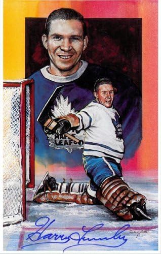 Harry Lumley Autographed Legends of Hockey Card at Amazon's Sports ...
