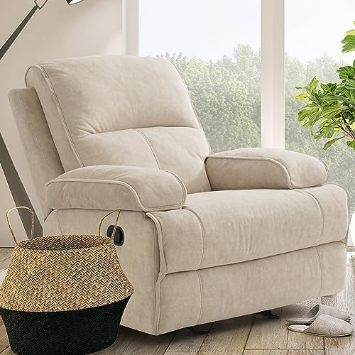 Amazon.com: Antetek Modern Double Rocking Chair, Oversized Glider ...