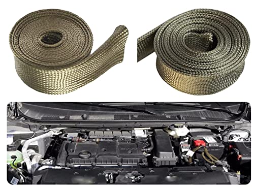 Snapklik.com : Heat Sleeve Automotive Fuel Line Heat Shield Auto Hose ...