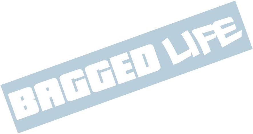 Amazon.com: Xpin Graphics Bagged Life Decal Sticker Windshield Banner ...