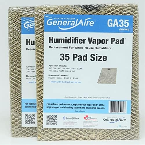 Amazon.com: 2-pack General Generalaire Humidifier 990-13 Water Pad ...