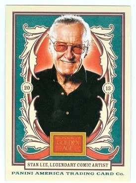 Stan Lee trading card (Marvel Comics Avengers) 2013 Panini Golden Age ...