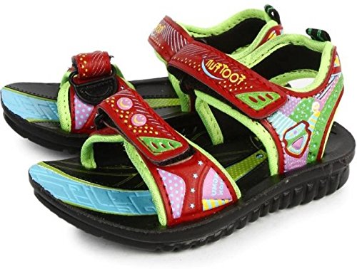 Buy Liberty Girls' Red Sandals - 1C at Amazon.in