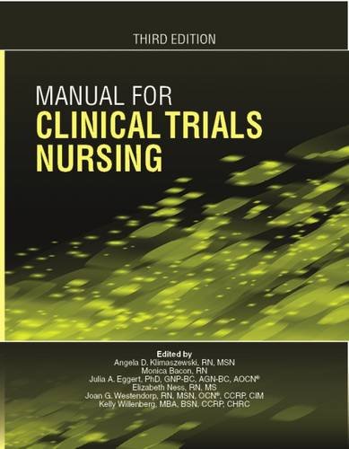 Manual for Clinical Trials Nursing (Third Edition): 9781935864370 ...