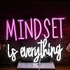 BNEMCEZH Mindset is Everything Neon Sign Dimmable Inspirational LED ...