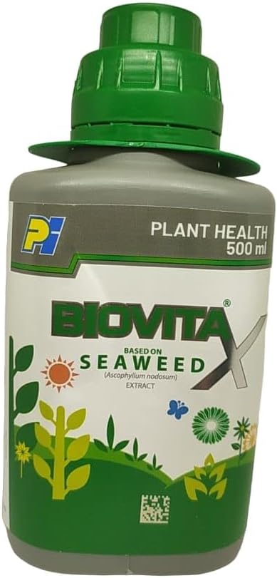 BIOVITA X | based on Seaweed Extract For Plant Food| 500ml : Amazon.in ...