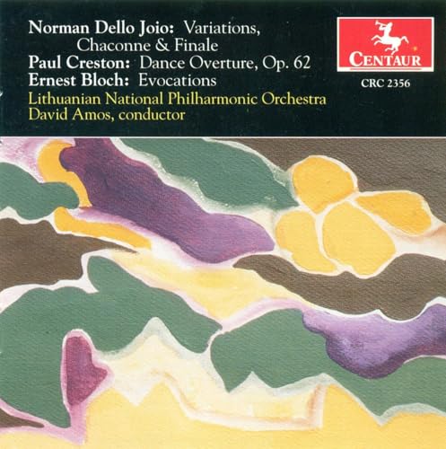 Play Dello Joio, N.: Variations, Chaconne, and Finale / Creston, P ...
