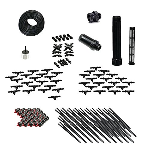 Amazon.com : Drip Irrigation Kit for Container Gardening - Kit Size ...