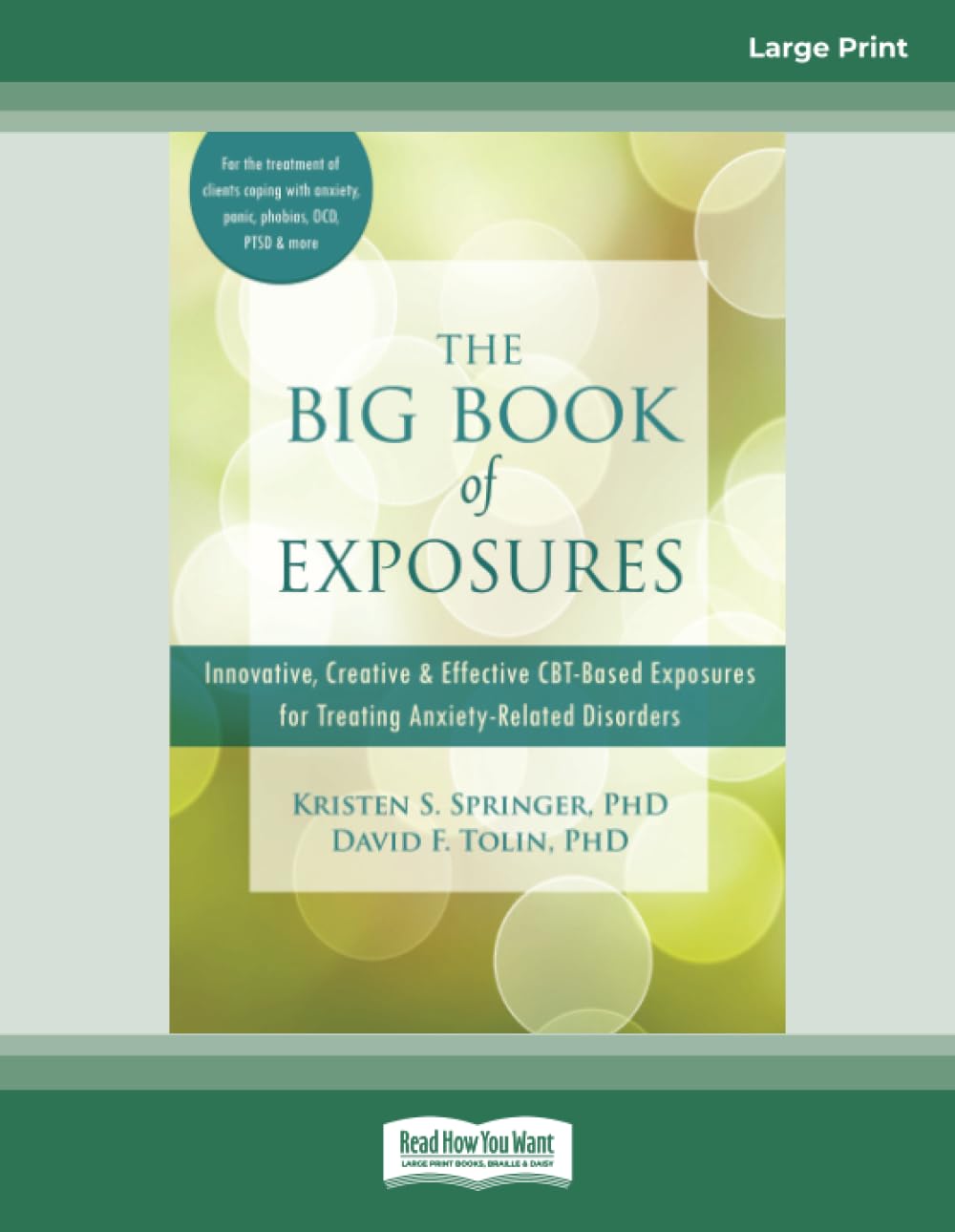 The Big Book of Exposures: Innovative, Creative, and Effective CBT ...