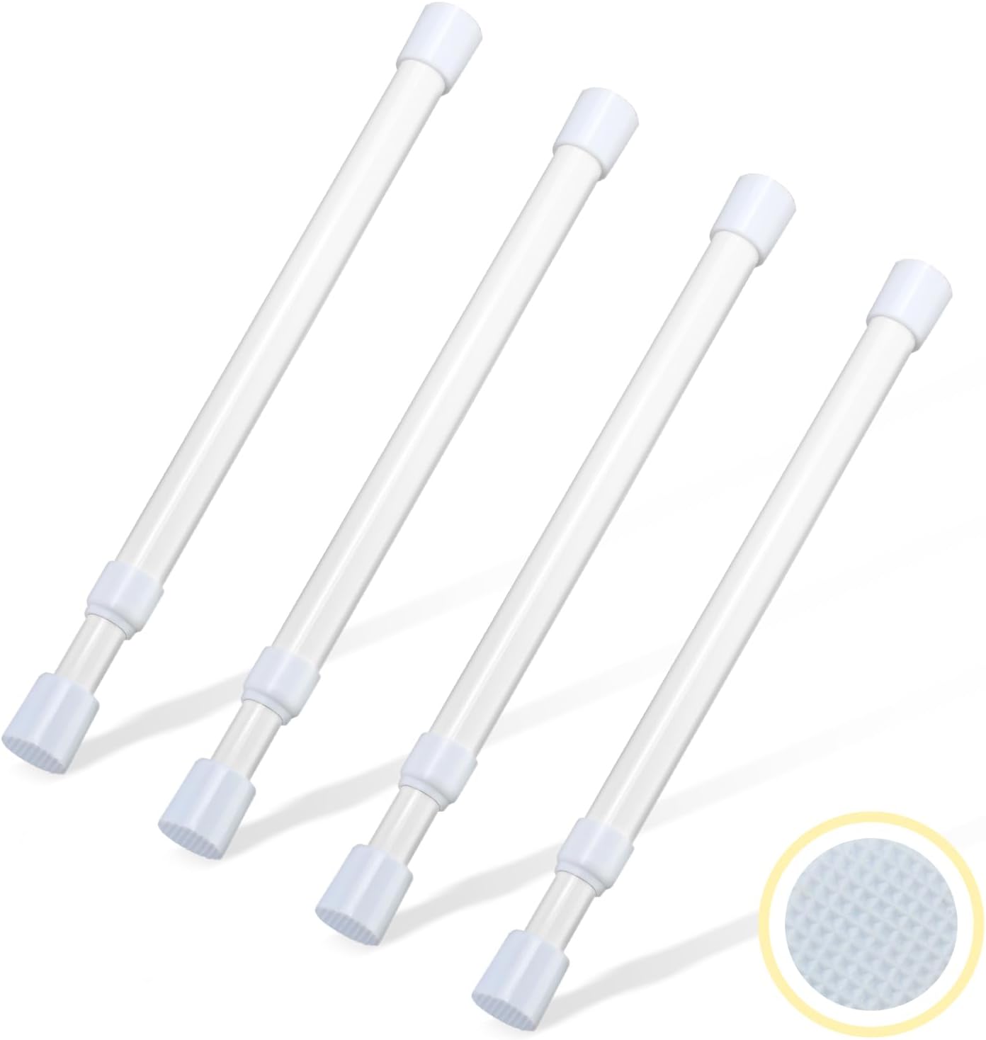 Amazon.com: 4 Pcs Small Tension Rod 10-15.7 inch Spring Rod, Tension ...