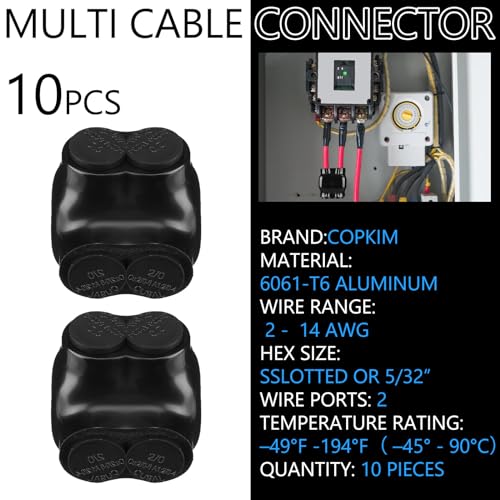 Snapklik.com : Copkim Insulated Wire Connectors Multi Splice Connector ...