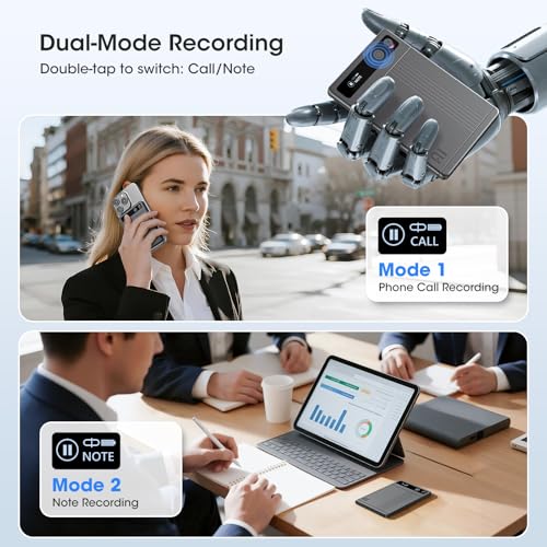 Alotwan AI Voice Recorder - AI Note Taking Device with Transcribe ...