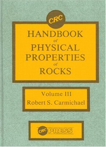 Amazon.com: Handbook of Physical Properties of Rocks, Volume III ...