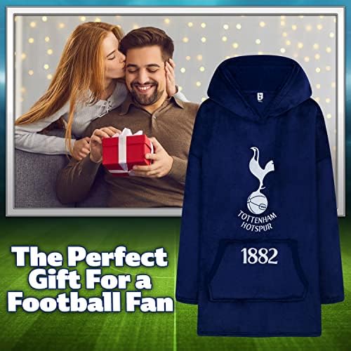 Tottenham Hotspur F.C Mens Hoodies, Fleece Oversized Hoodie Blanket ...