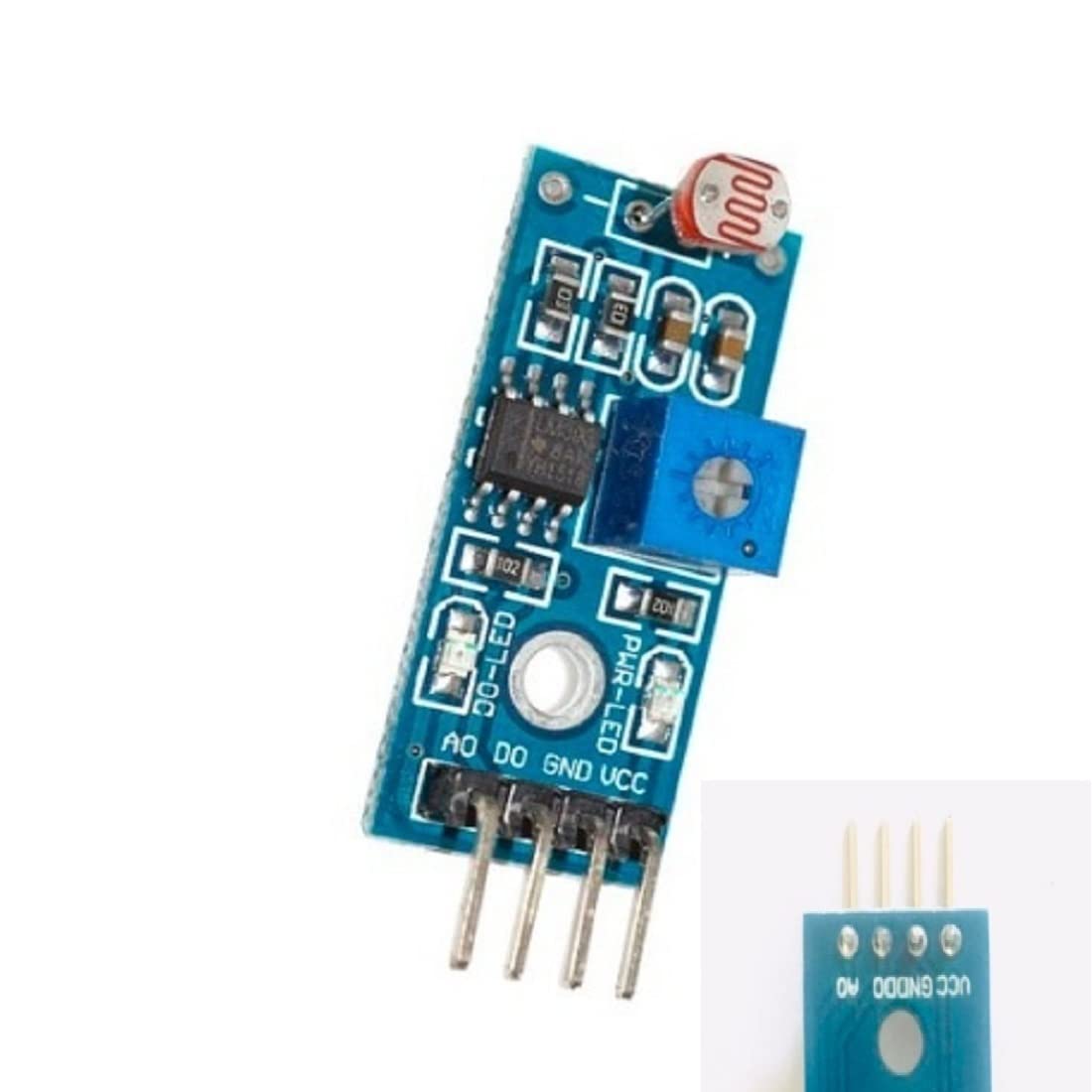 Buy HemCorp LDR SENSOR MODULE Photo sensitive | Photo Resistor Light intensity Optical FOR ...