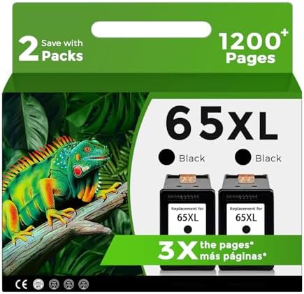Amazon.com: XL 65 XXL Ink cartridges Black/Color Combo Pack High Yield ...