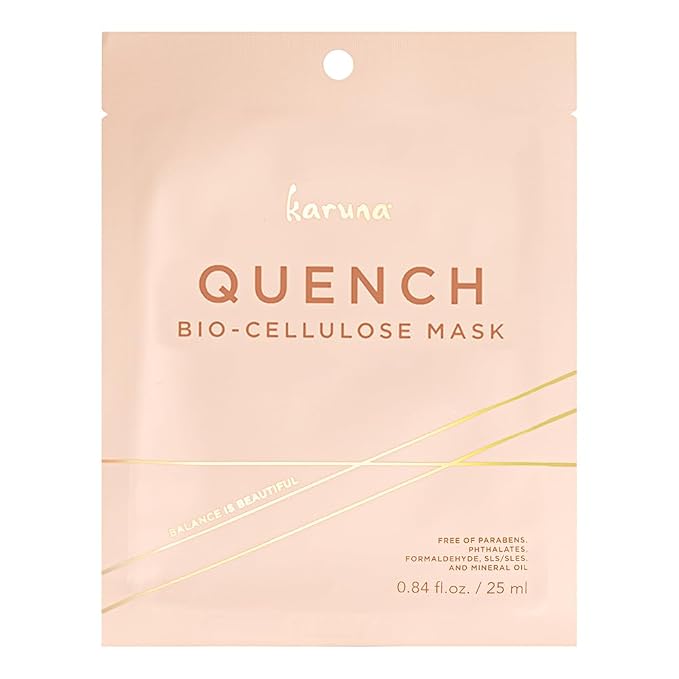 Amazon.com : Karuna Skin - QUENCH Biocellulose Facial Mask for Dry ...