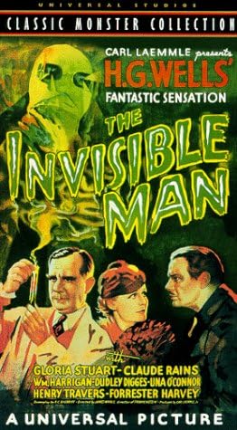 Amazon.com: The Invisible Man [VHS] : Rains, Stuart: Movies & TV