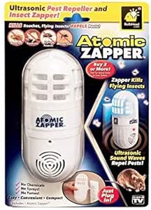 Amazon.com: Atomic Zapper 2-in-1 Ultrasonic Pest Repeller & Bug Zapper ...