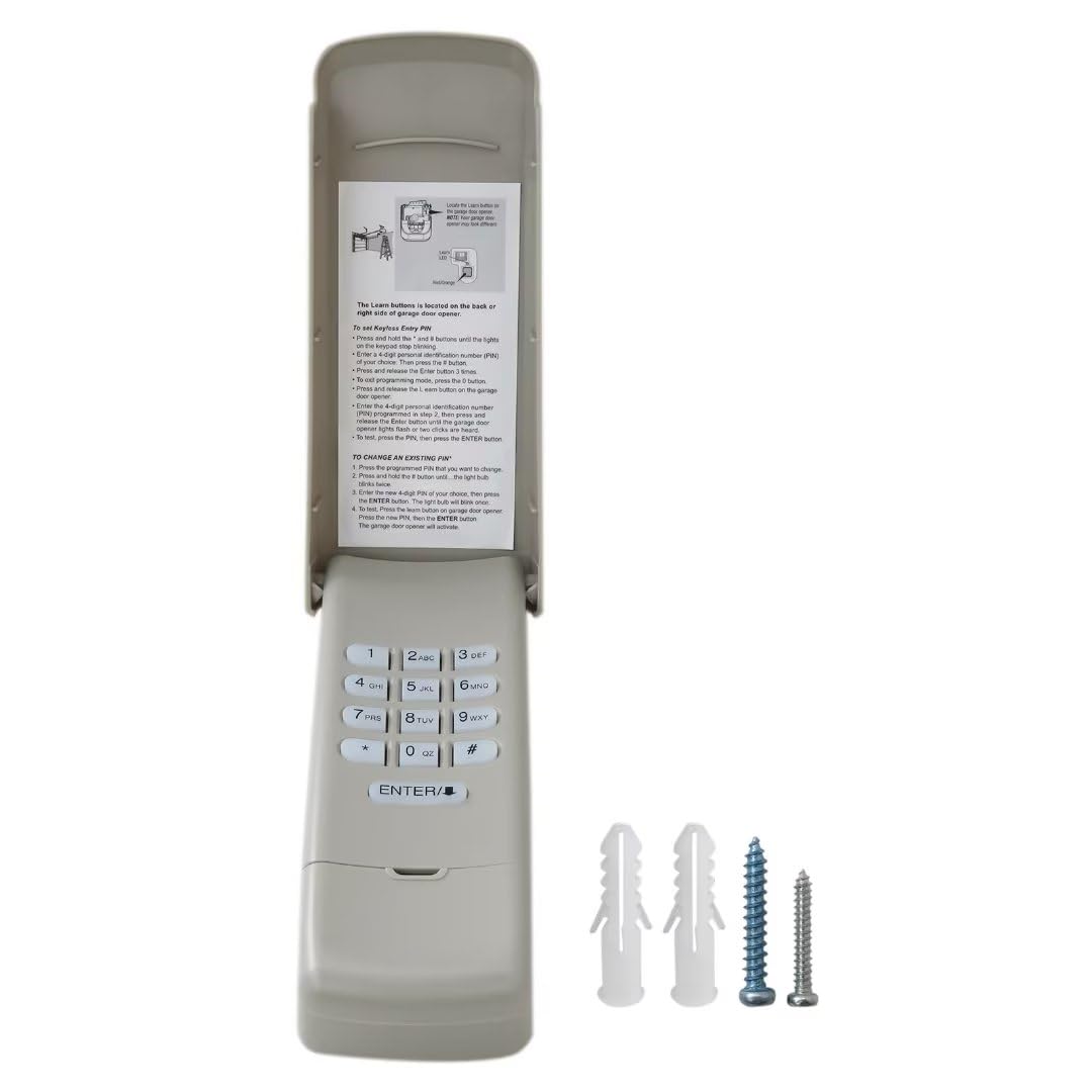 977LM 976LM 950D 956D 139.53754 Universal Wireless Keypad Keyless Entry ...