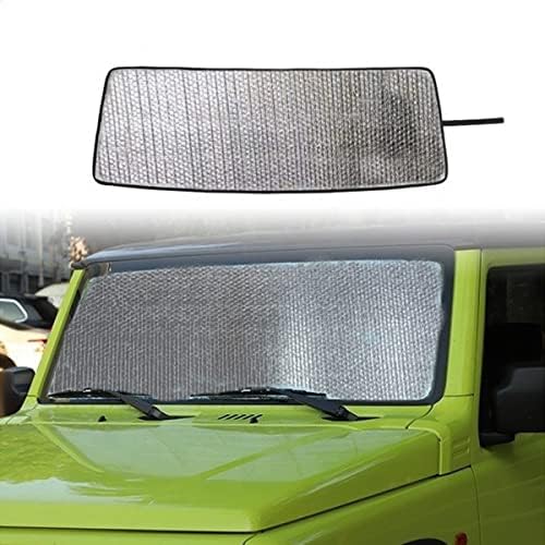 Amazon | Temiry 新型ジムニー用 フロント サンシェード JB64W JB74W 専用 サンシェード フロント 遮光 紫外線 UVカット フロントガラスサンシェード 夏用 ...
