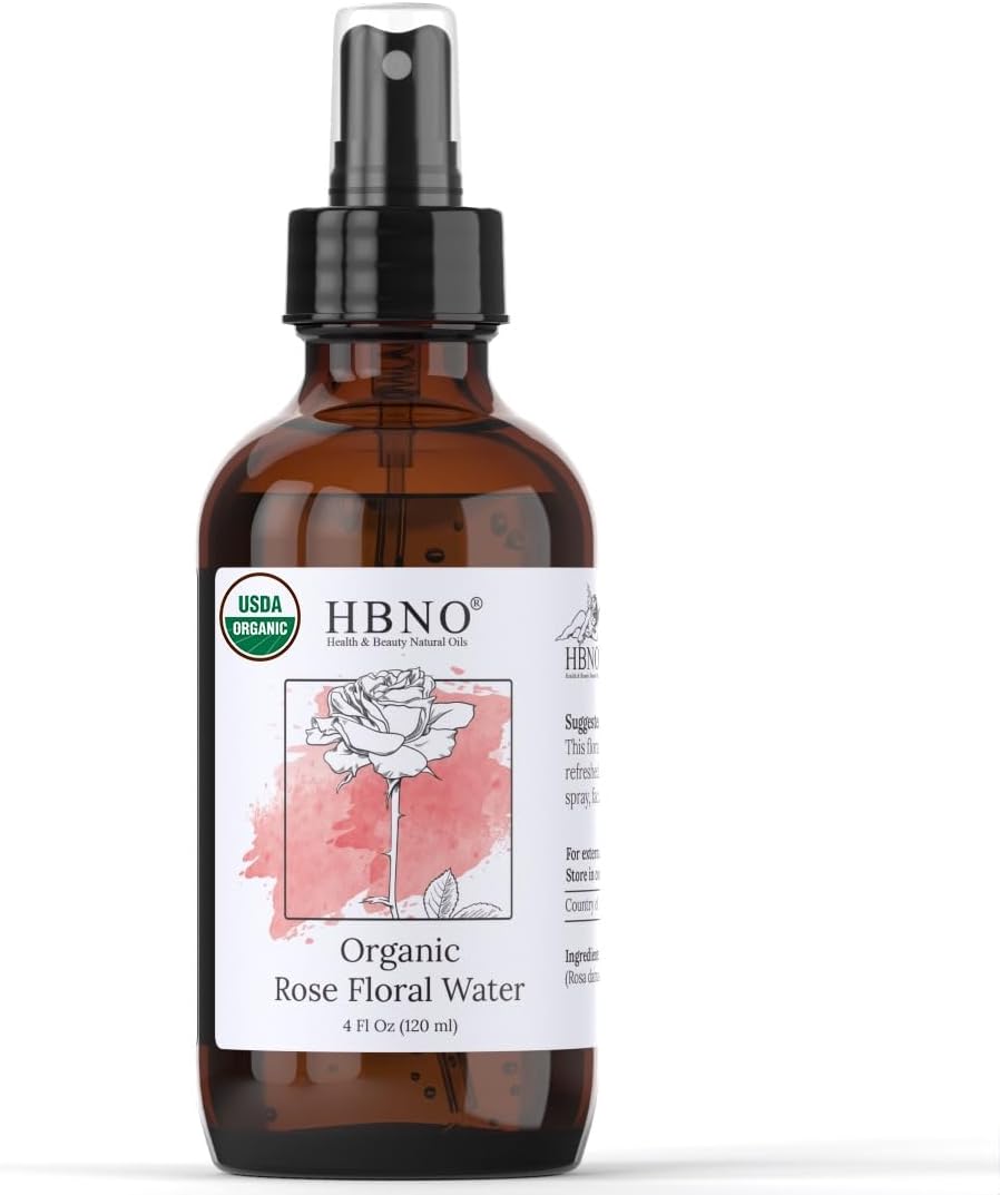 Amazon.com: Pure Rose Water, Large 4oz (Moroccan) Made from Petals: 100 ...