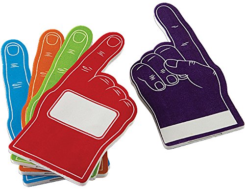 Teacher Created Resources Mini Foam Fingers (20683) : Amazon.in: Office ...