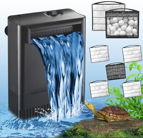 Amazon.com : TARARIUM Turtle Tank Filter Aquarium Filter Power ...