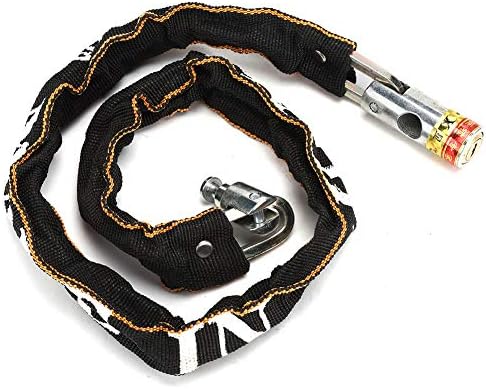 Amazon.com: Natudeco Bicycle Security Chain Lock Heavy Duty Mobility ...