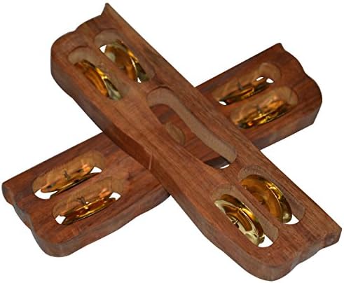 Kartal Pair Indian Musical Percussion Instrument Hand-Cymbals : Amazon ...