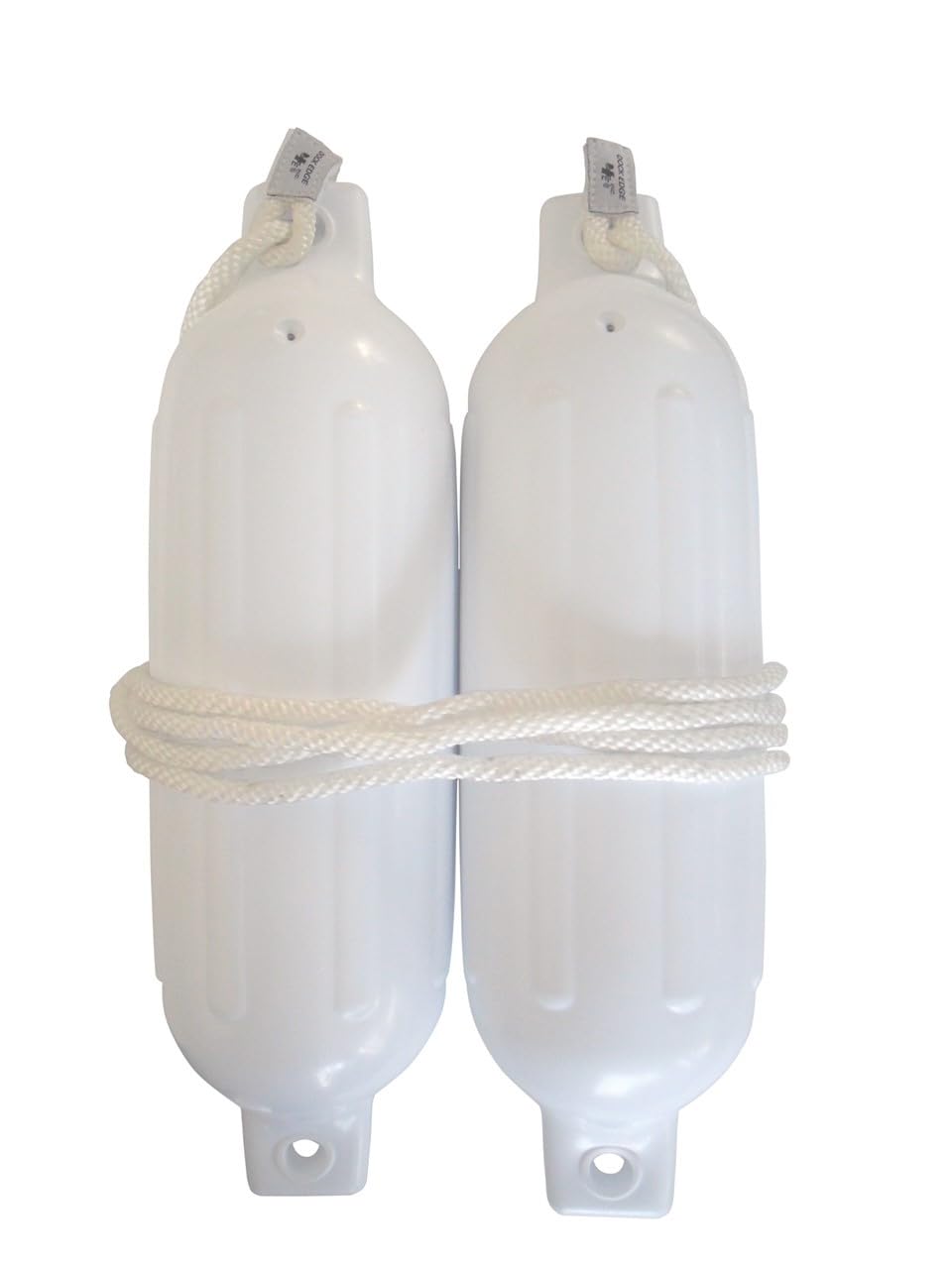 Snapklik.com : Dock Edge Twin Eye, Dolphin Boat Fenders, Ribbed, 6.5" X ...