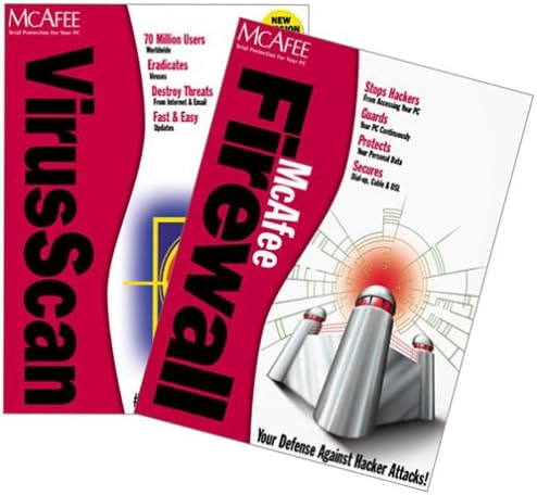 Amazon.com: McAfee Virusscan/Firewall Bundle : Software