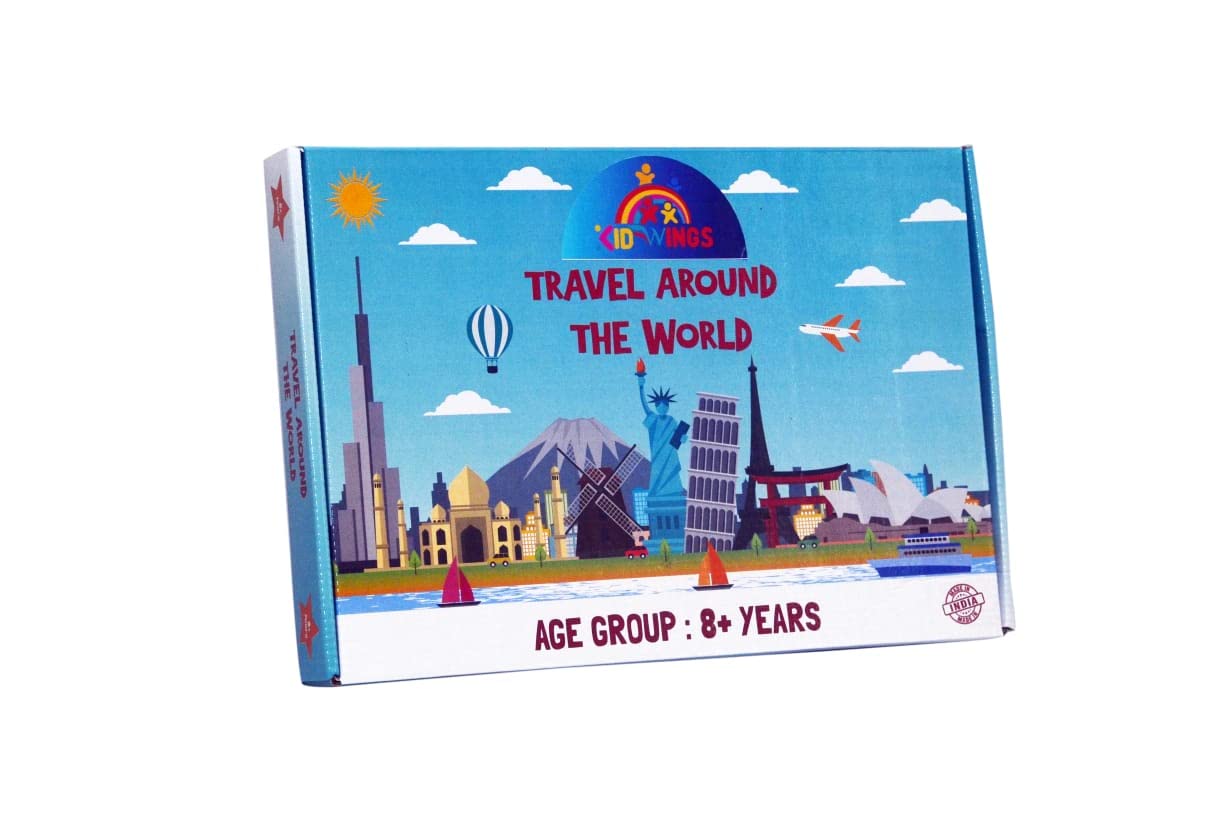 Buy Kidwings Travel Around The World Box - Activity Box - Age 10 ...