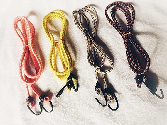 4EVER High Strength Stretchable Elastic Rope/Bungee Cord [Length- 9Ft ...