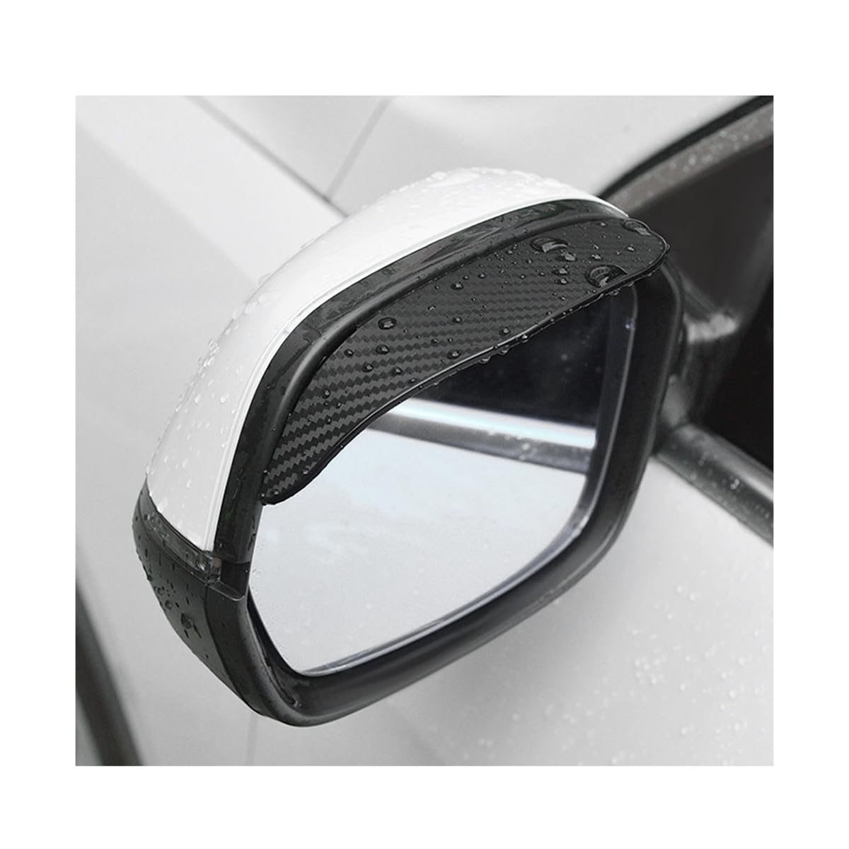 Amazon.com: Ohleats 2 PCS Side Mirror Rain Guards, Mirror Rain Visor ...