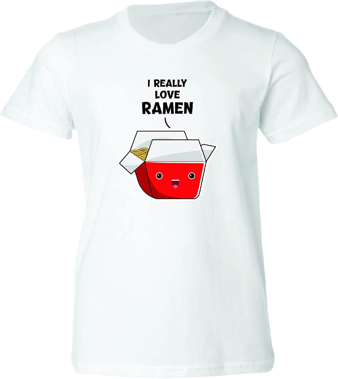 Amazon.com: Kids I Love Ramen T-Shirt, Ramen Graphic-Shirt, Kawaii T ...