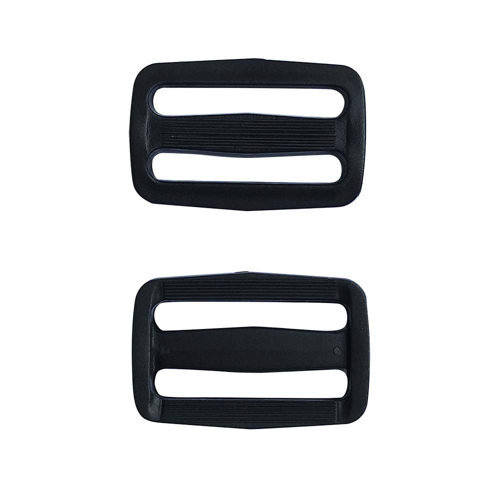 Amazon.com: 50pcs 1 Inch Slide Buckle, Plastic Triglides Slides ...