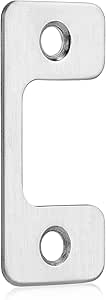 Adjustable Locking Plate - Large Hole Latch Strike Plate Stainless ...