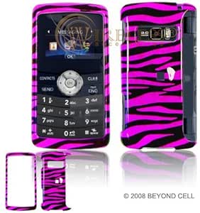 Amazon.com: Hot Pink and Black Zebra Animal Skin Design Snap-On Cover ...