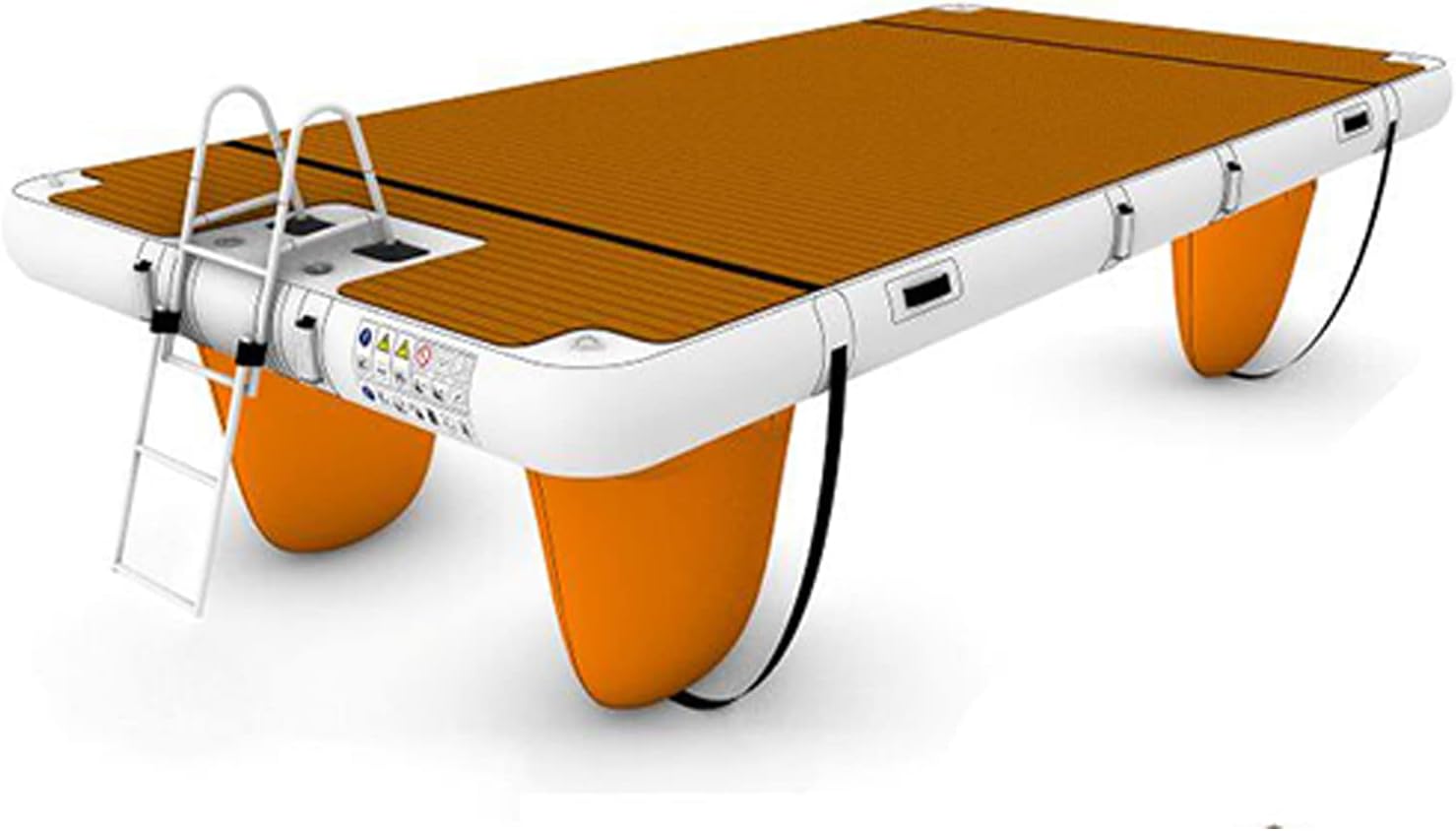 PVC Inflatable Floating Platform, Fishing Floating Row Leisure Fishing ...